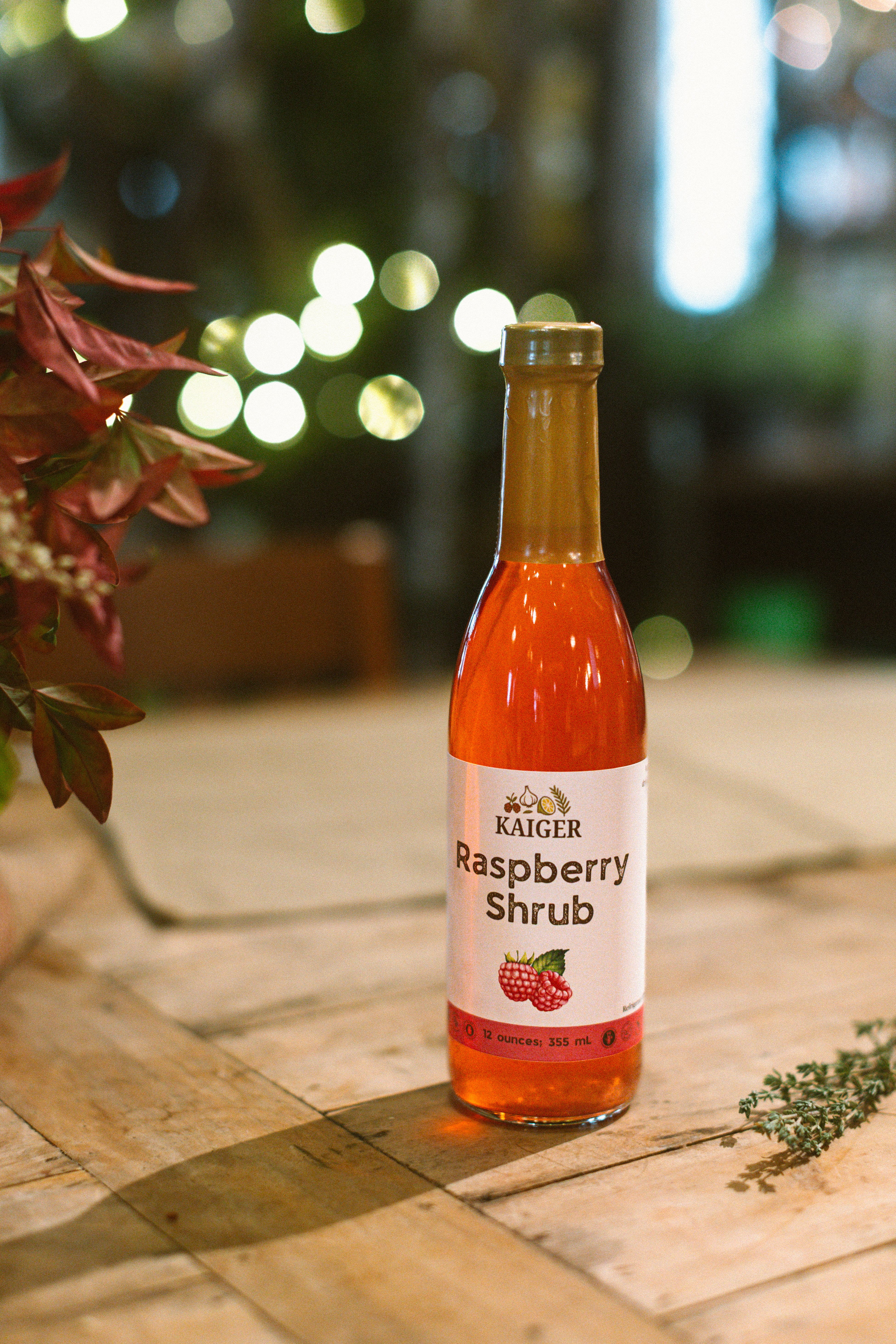 Raspberry Shrub – KAIGER